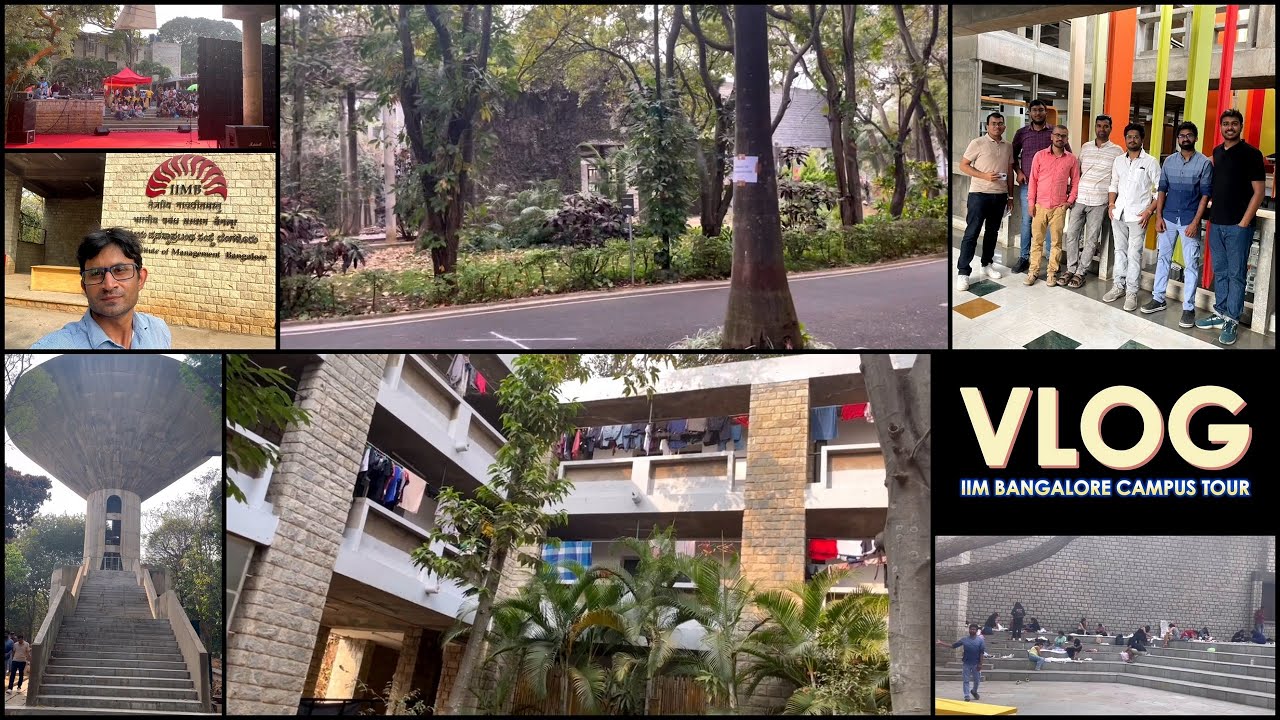 Vlog 1 | IIM Bangalore Campus Tour | Vlogs by Dr. Salahudden - YouTube