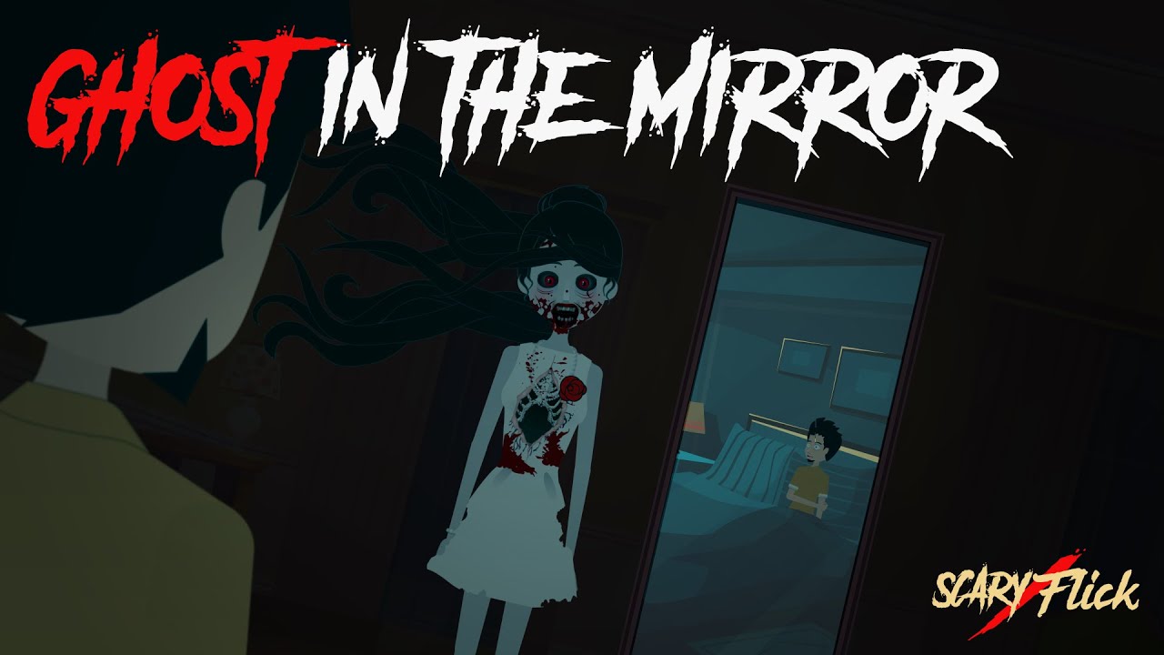 Ghost In The Mirror I Animated True Horror Story In Hindi I Scary Flick ...