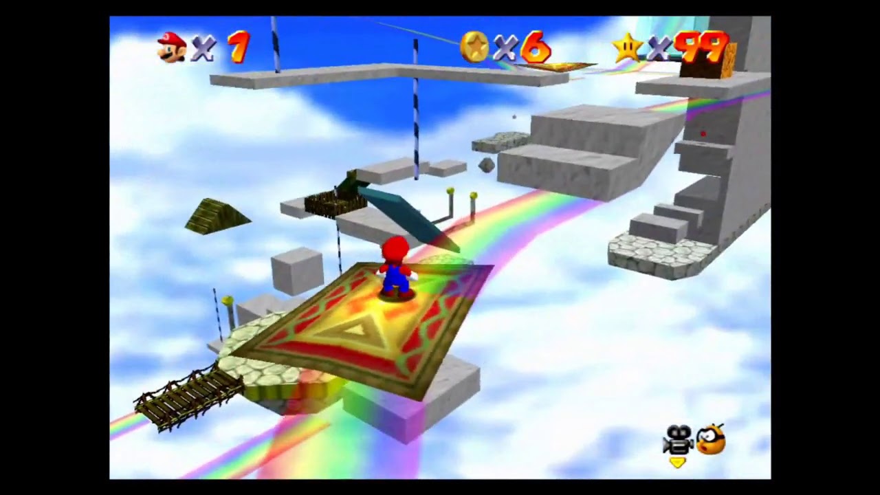 Somewhere over the Rainbow - Super Mario 64 HD (Super Mario 3D All ...