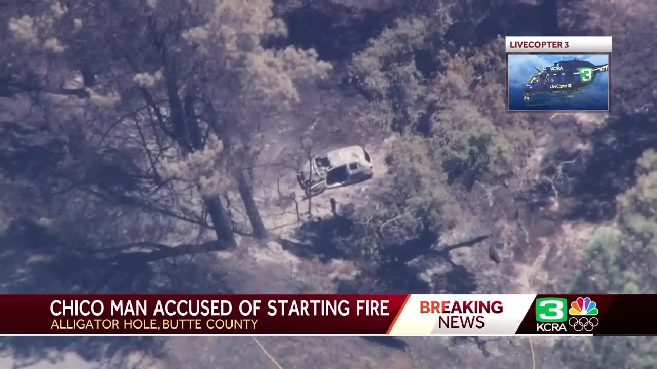 Man started Park Fire in Butte County with burning car, officials say ...