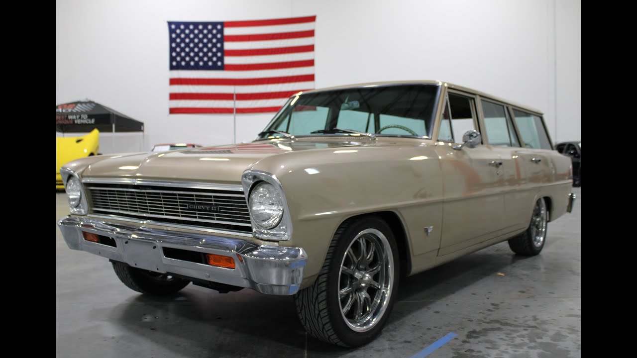 1966 Chevy Nova 2 wagon - Walk around - YouTube