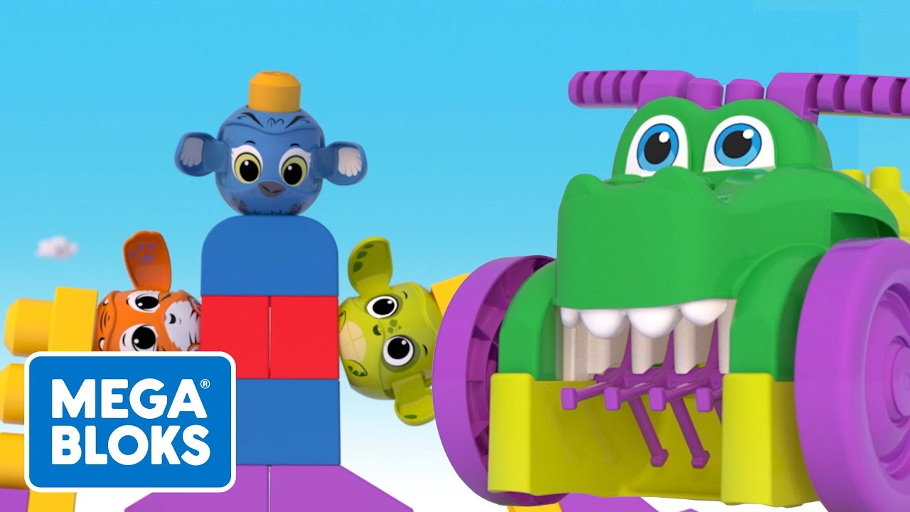 MEGA BLOKS™| Construindo um robô com Peek A Blocks™ | Compilação ...