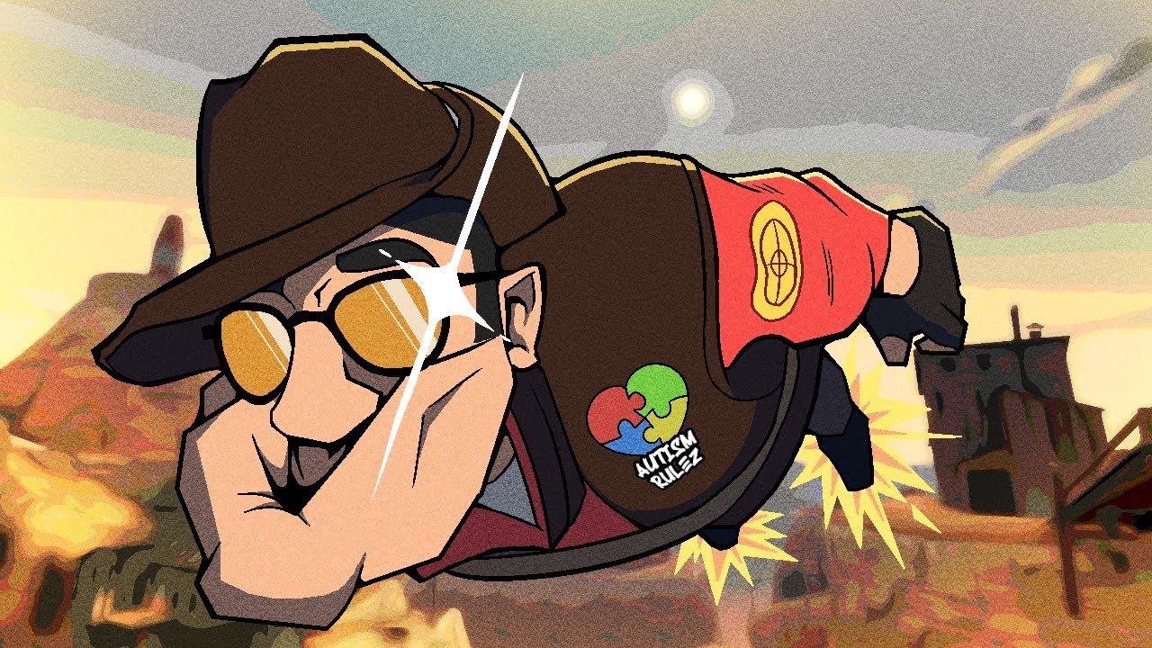 TF2 players learn aerodynamic autism - YouTube