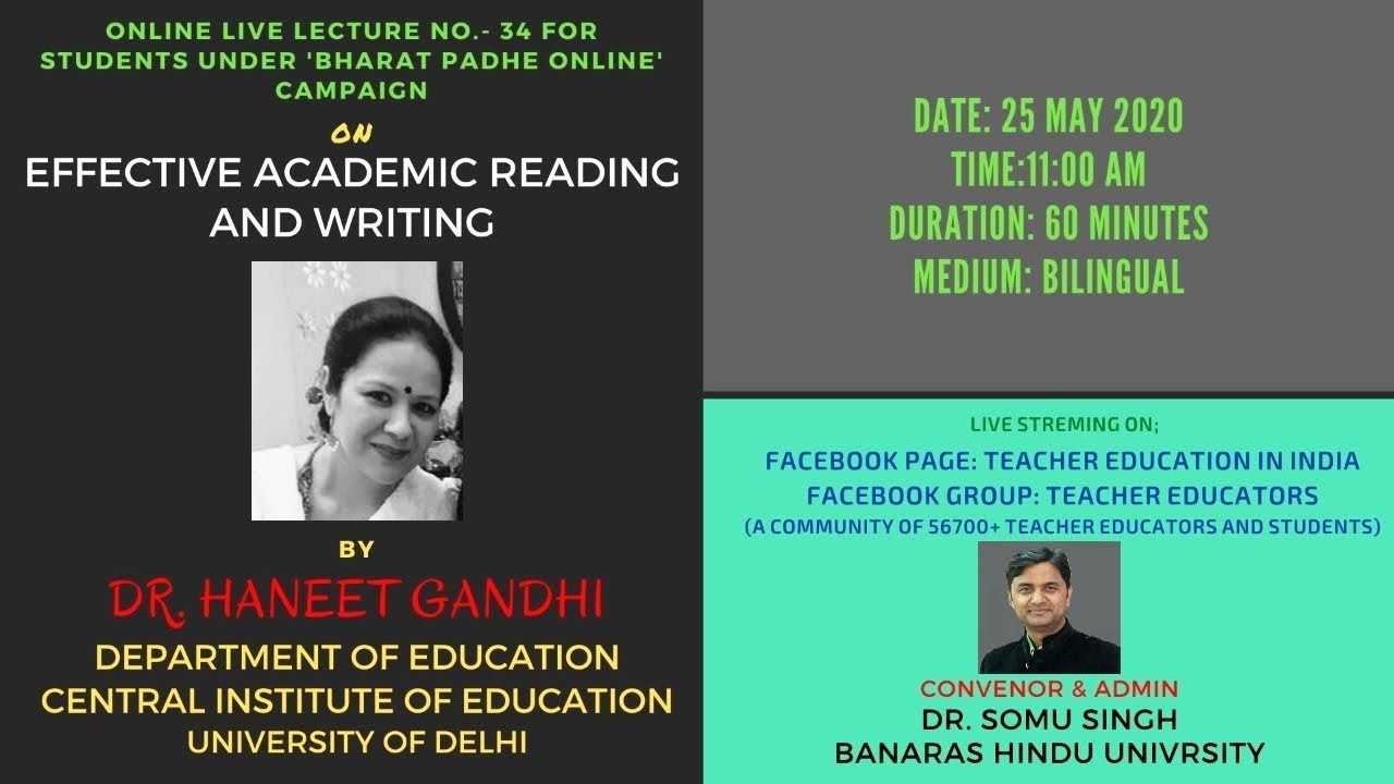 Effective Academic reading and writing - YouTube