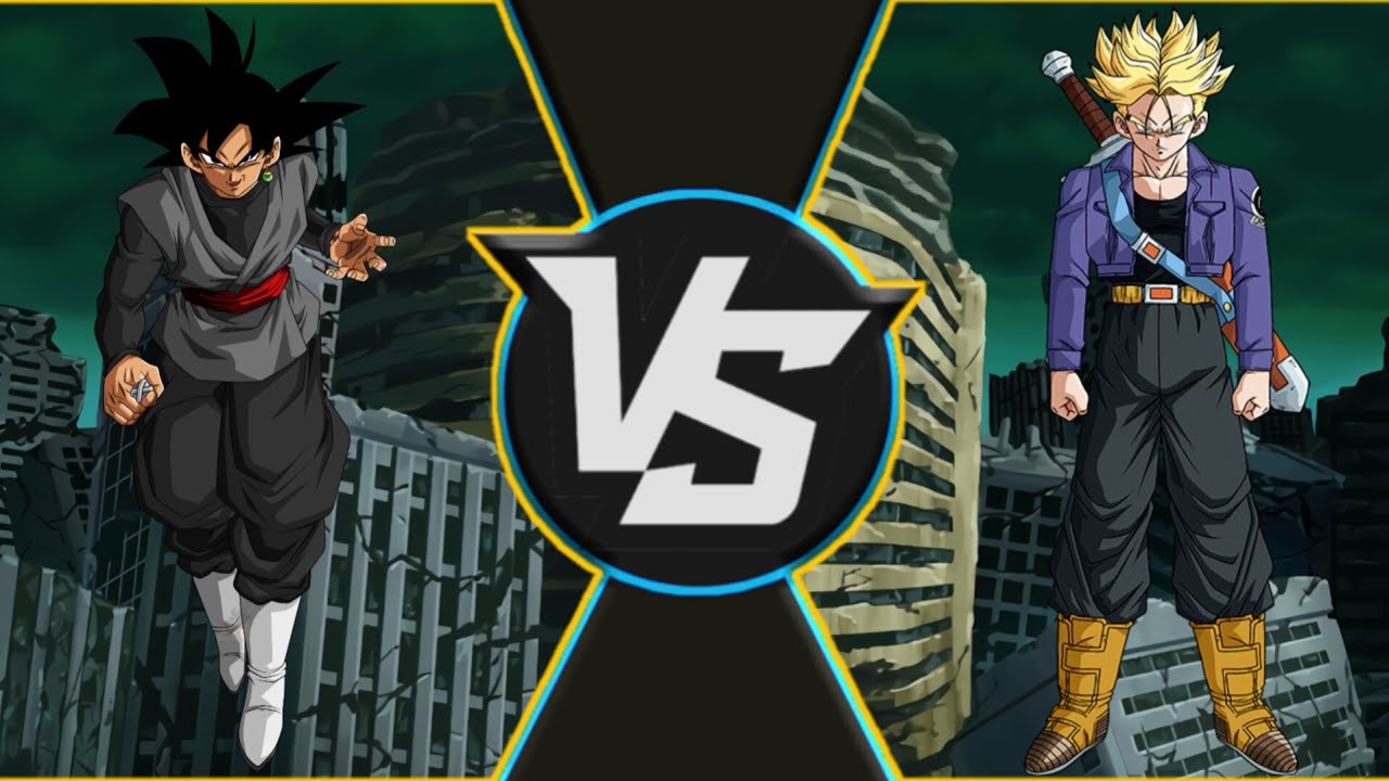Goku Black VS SSJ Trunks Legend Warrior Battle Of God - YouTube