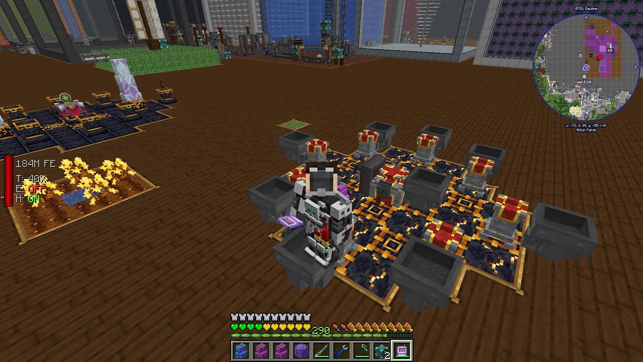 Minecraft All the Mods7 Episode193. Days Played1,970. Mystical ...