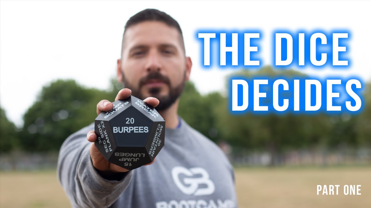 THE DICE DECIDES | Full bodyweight home workout | Recorded Live - YouTube