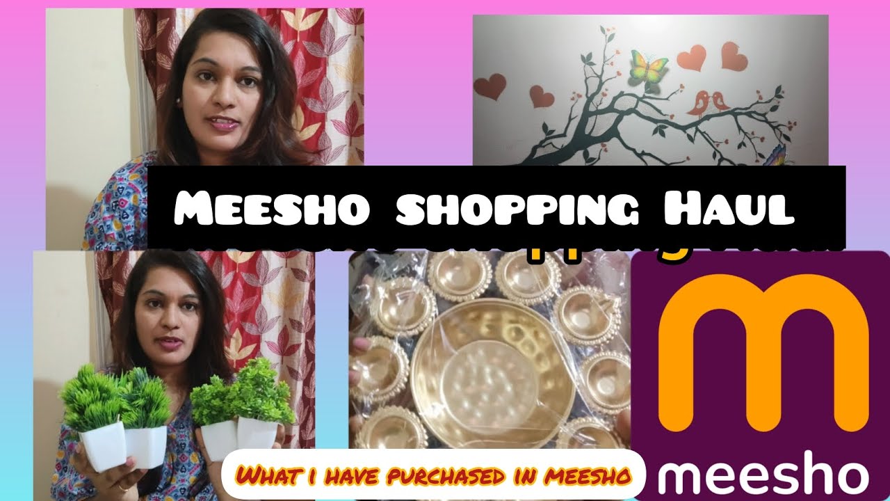 Meesho shopping Haul😍 what I have purchased in meesho? #meesho # ...