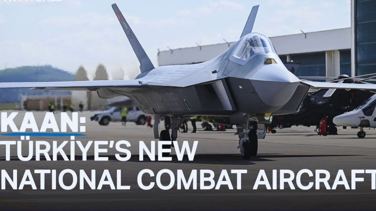 Turkish KAAN fifth-generation fighter jet made its first flight - YouTube