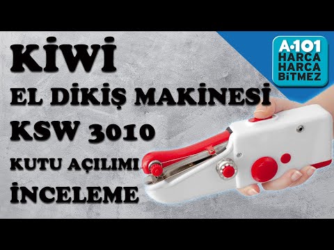 A101 Kiwi El Dikiş Makinesi Kutu Açılımı ve İnceleme
