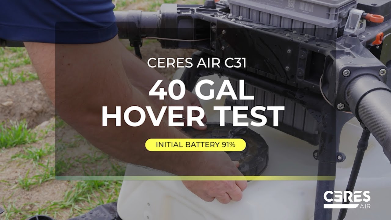 Ceres Air C31 Hover Test - YouTube