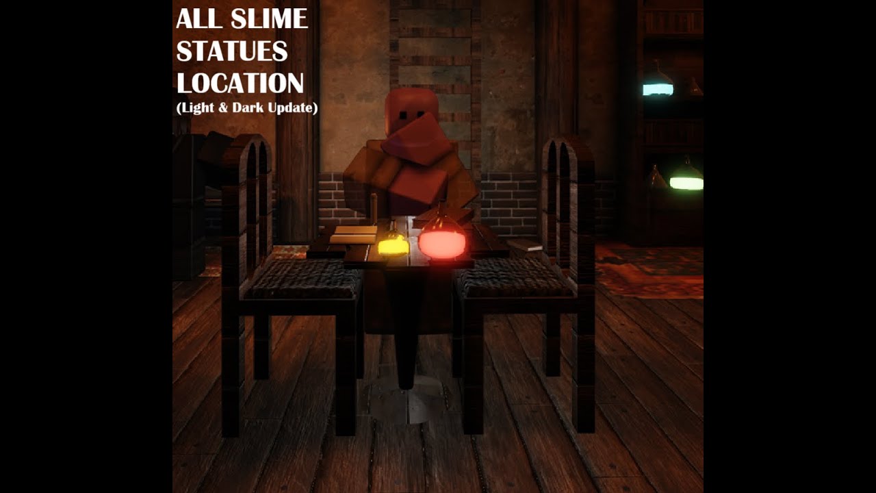 All Slime Statue location (Light & Dark update) - YouTube