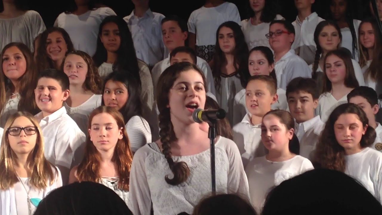 Merrick Avenue Middle School 7th Grade Winter Chorus - 2015 - YouTube
