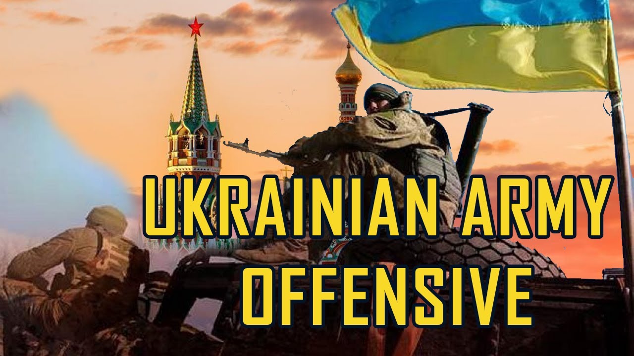 UNIQUE VIDEO OF THE UKRAINIAN ARMY OFFENSIVE - YouTube