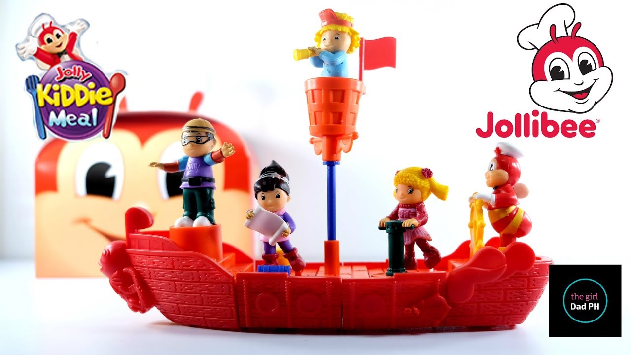 Jollibee Jolly Kiddie Meal Sea Adventure 2019 Complete Toy Set - YouTube