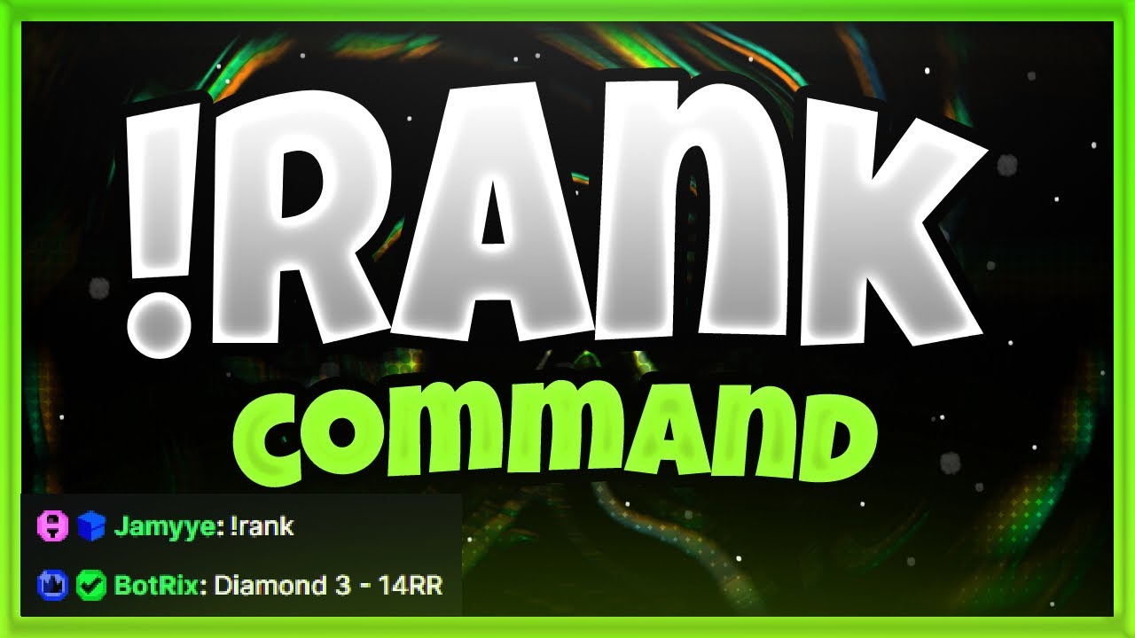 How to add a Valorant !rank command to your Kick stream - YouTube