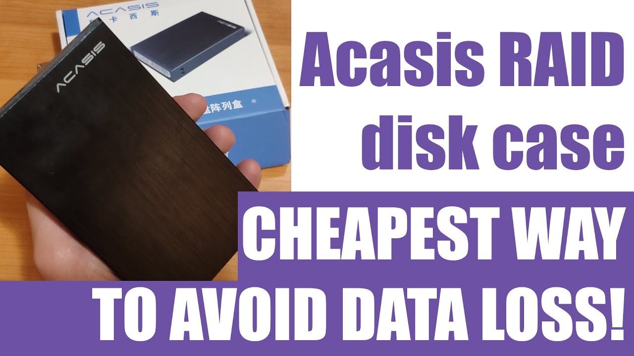 [TUTORIAL] Prevent data loss with Acasis DT-S2 RAID JMicron: info ...