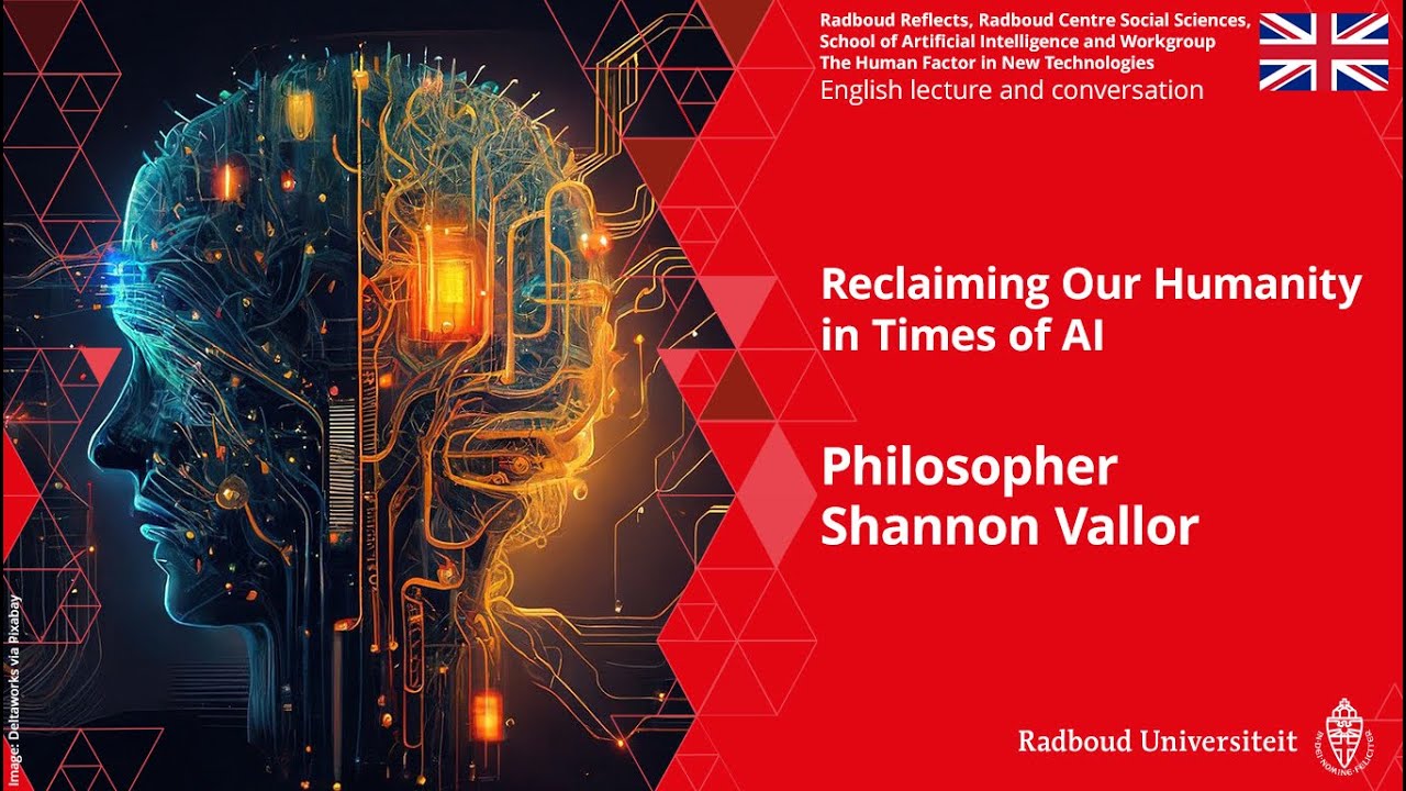 Philosopher Shannon Vallor - Reclaiming Our Humanity in Times of AI ...