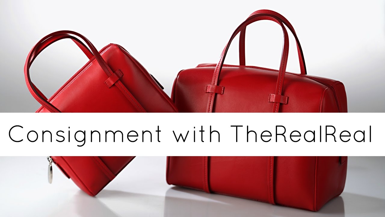 Consigning with The Real Real Consignment - YouTube