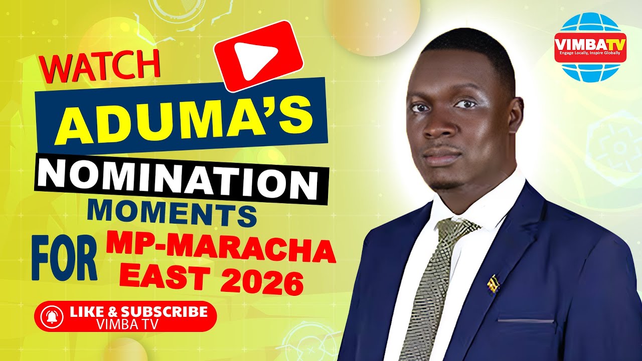 WATCH ADUMA JUSTUS JEERO'S NOMINATION HELD ON 22/10/2025 IN MARACHA ...