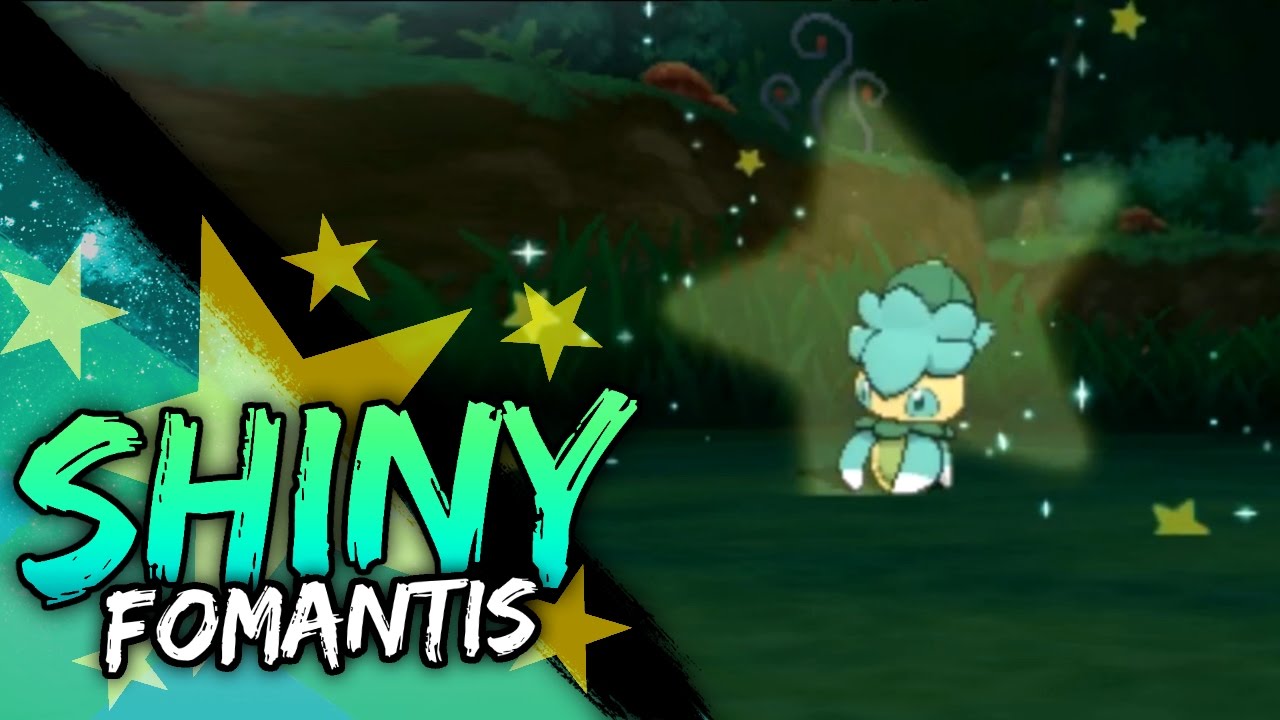 SHINY Fomantis! │ 407 Encounters! │ (SOS/Ally Method) Pokemon Sun and ...