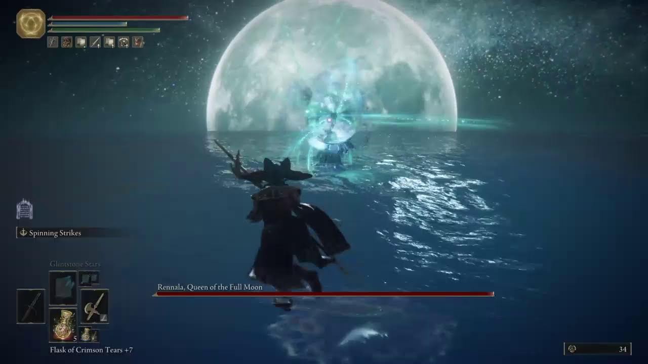 Renni's Adventures in Elden Ring - Rennala's fight - YouTube