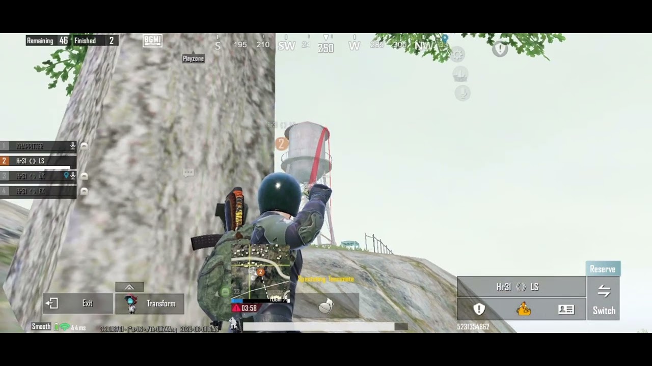 Only one nade and squad down @pro squad @bgmi @PUBGMOBILEEsports - YouTube