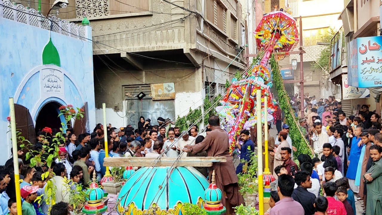 Alam Pak Buland @t Qasain Jo Pir Station Road Hyderabad - YouTube