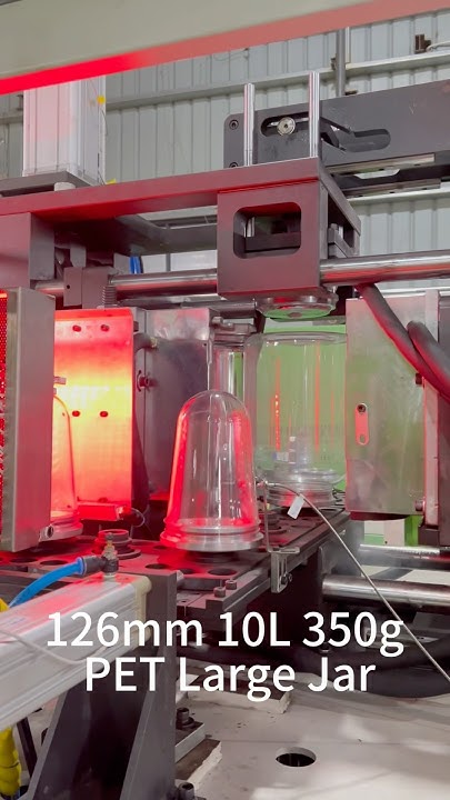 350BPH 10L PET big jar making machine - YouTube