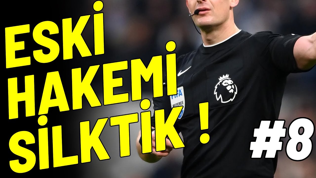 HAKEMLİK BÖYLE YAPILIR ! FOOTBALL REFEREE SİMULATOR BOLUM 8 - YouTube