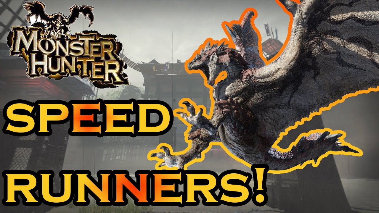 Monster Hunter Speed Runners... This is for you! - YouTube