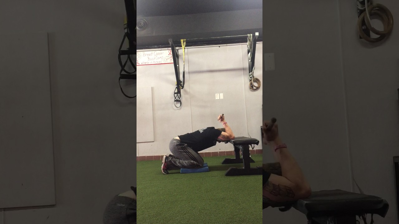 Bench Thoracic Spine Extension - YouTube