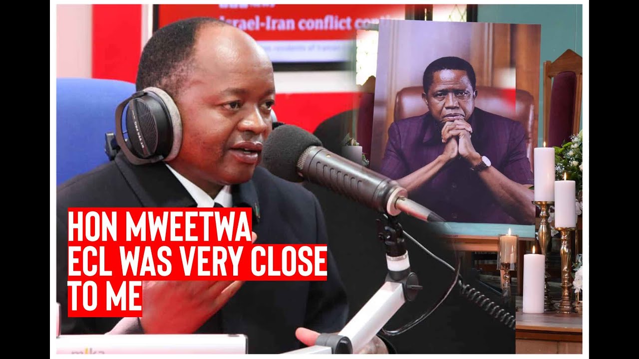 📢 "I REFUSED ECL's Ministerial Position" – Hon. Cornelius Mweetwa ...