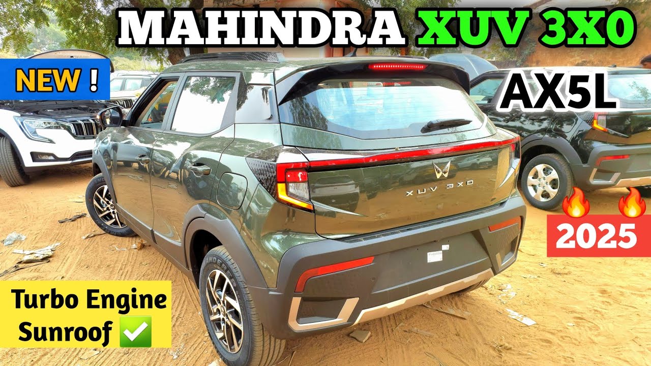 Mahindra XUV 3XO AX5L Variant ️, XUV 3X0 AX5L Review 2025 Model - YouTube