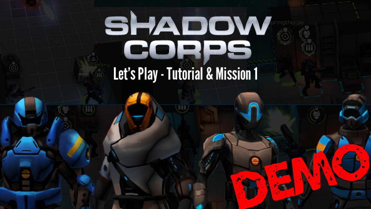 Shadow Corps | Let's Play [Demo] - Tutorial & Mission 1 - YouTube