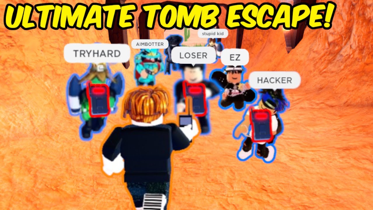 ULTIMATE TOMB ESCAPE! | Roblox Jailbreak Interesting Clips - YouTube