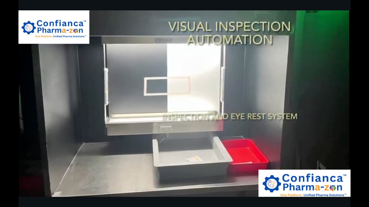 Visual Inspection Booth Automation - YouTube