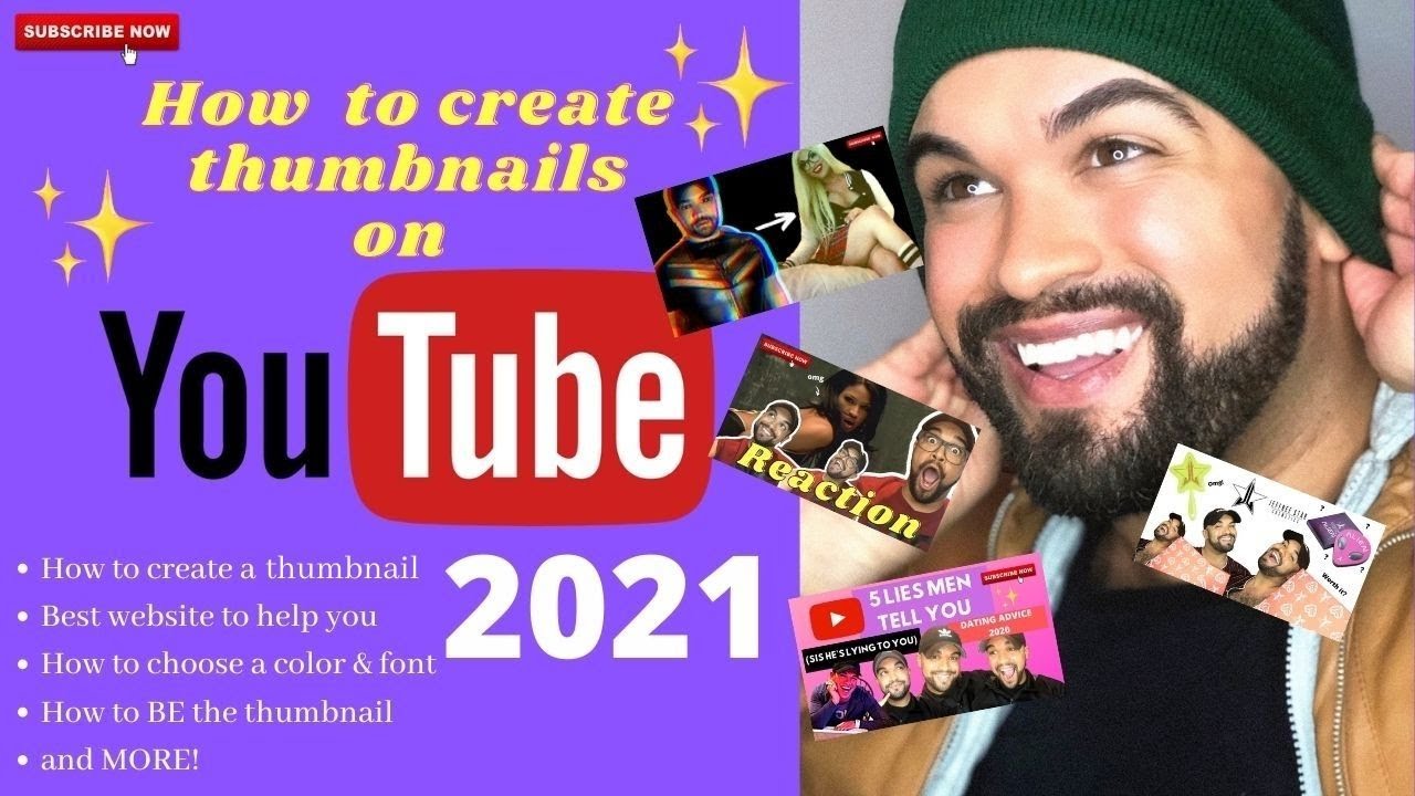 How to make SUPER CUTE thumbnails in 2021 that get VIEWS on YOUTUBE ...
