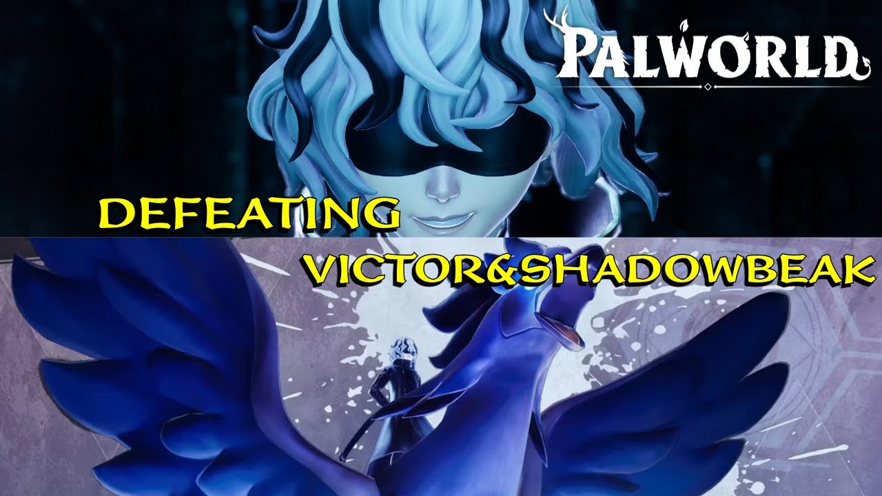 Palworld Pt.6 - Defeating Victor and Shadowbeak - YouTube