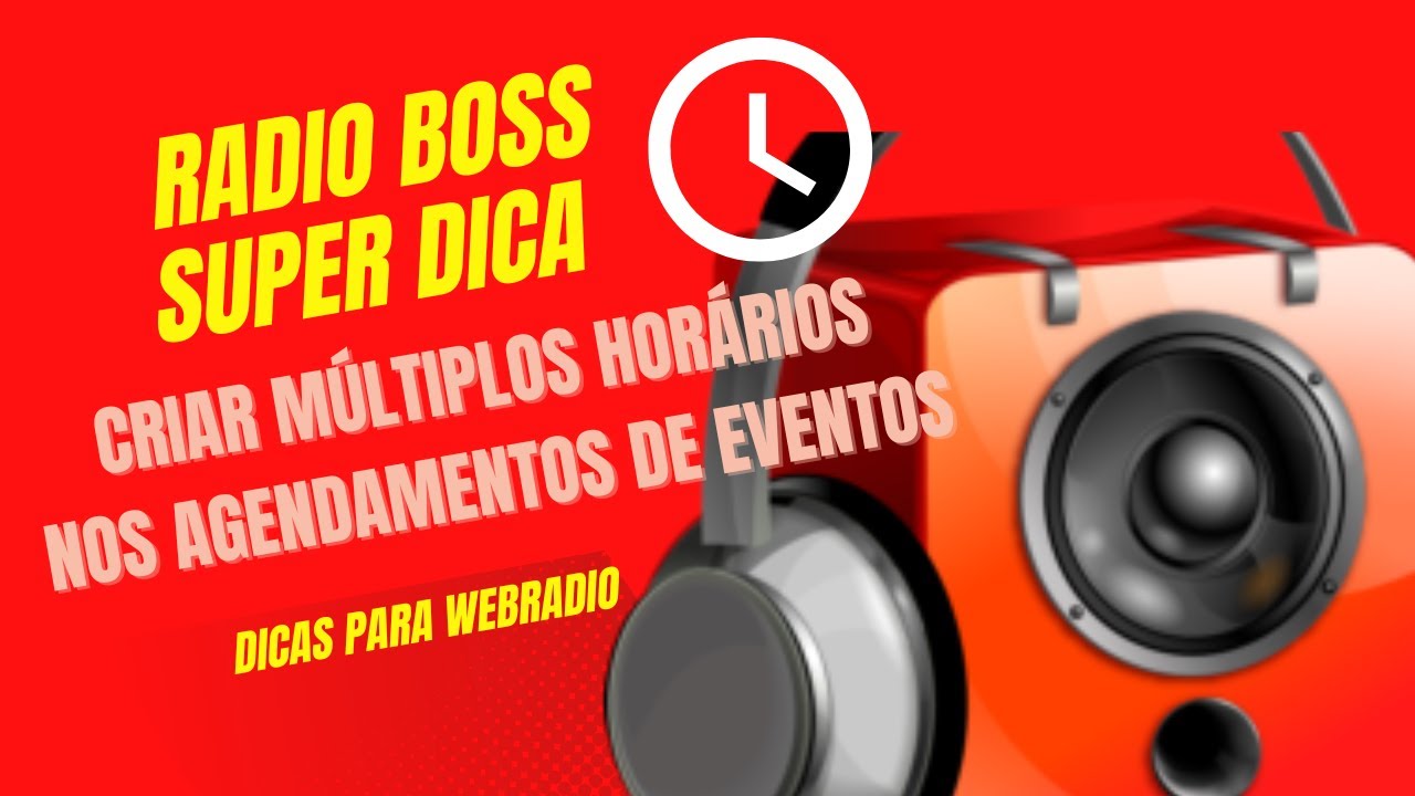 Radio Boss - Atualização nos Agendamentos - Múltiplos Horários - YouTube