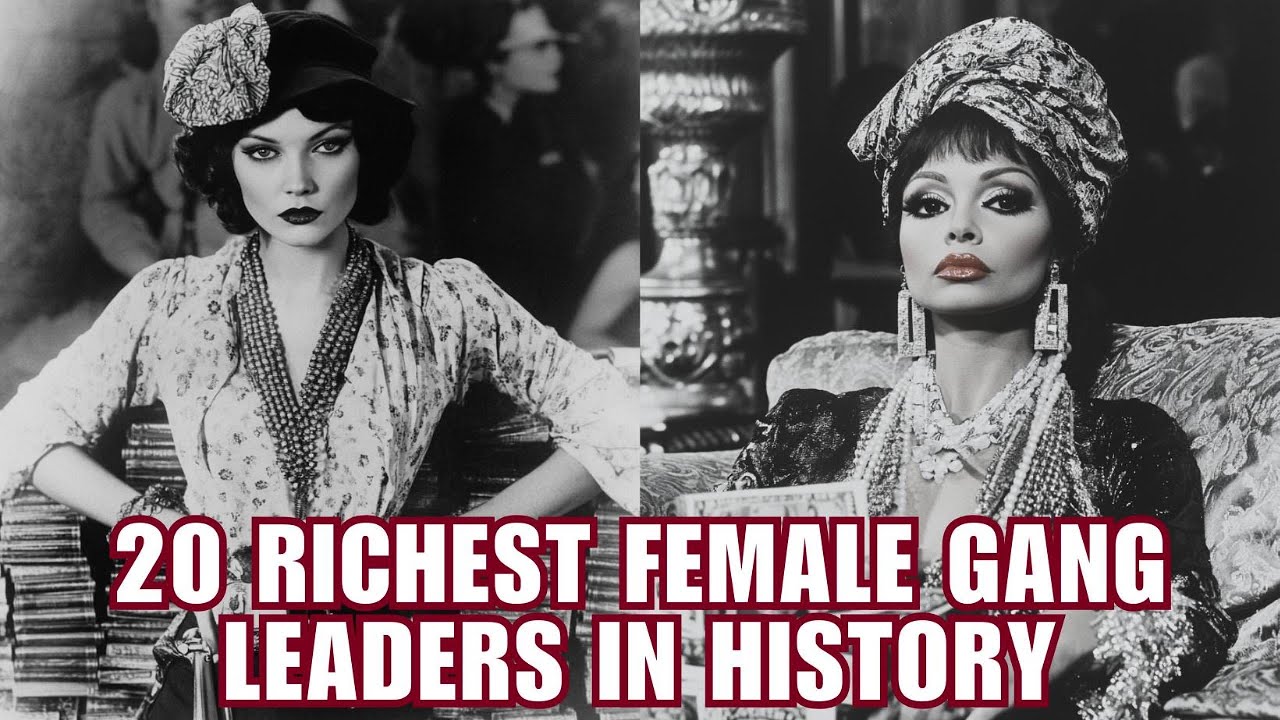 20 Richest Female Gang Leaders in History - YouTube