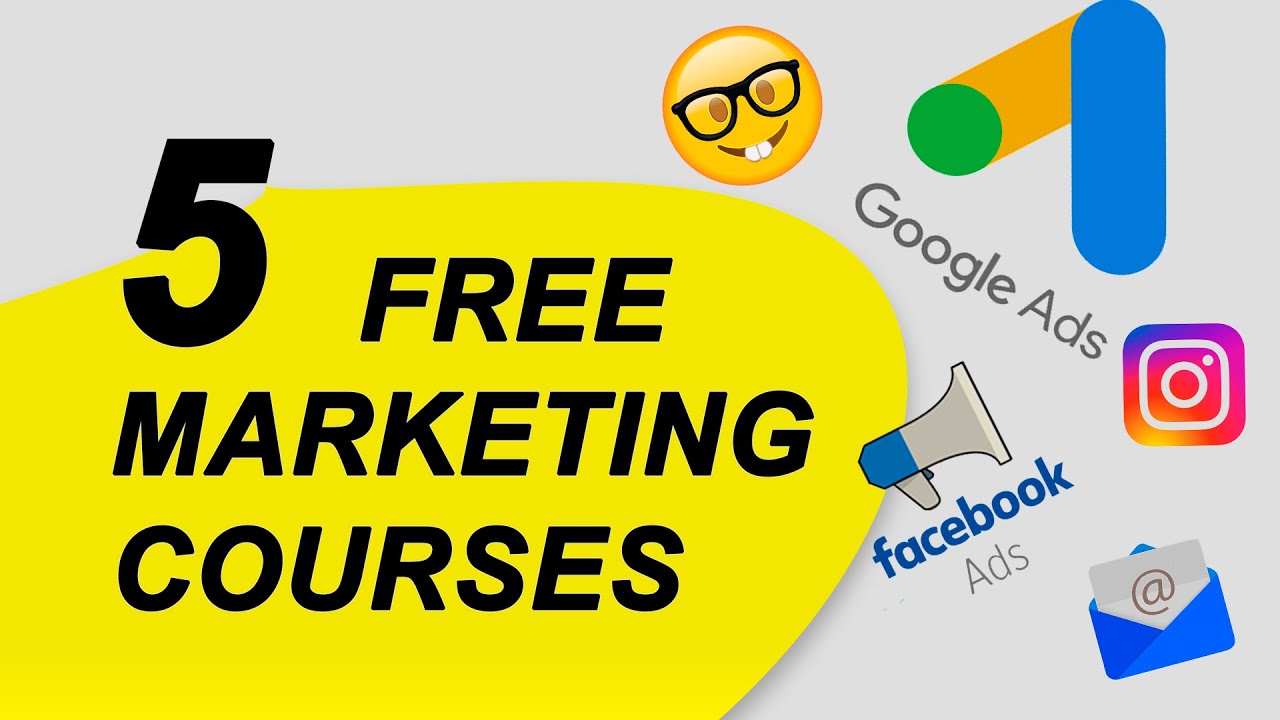 FREE digital marketing courses to take NOW! Good for dropshipping - YouTube