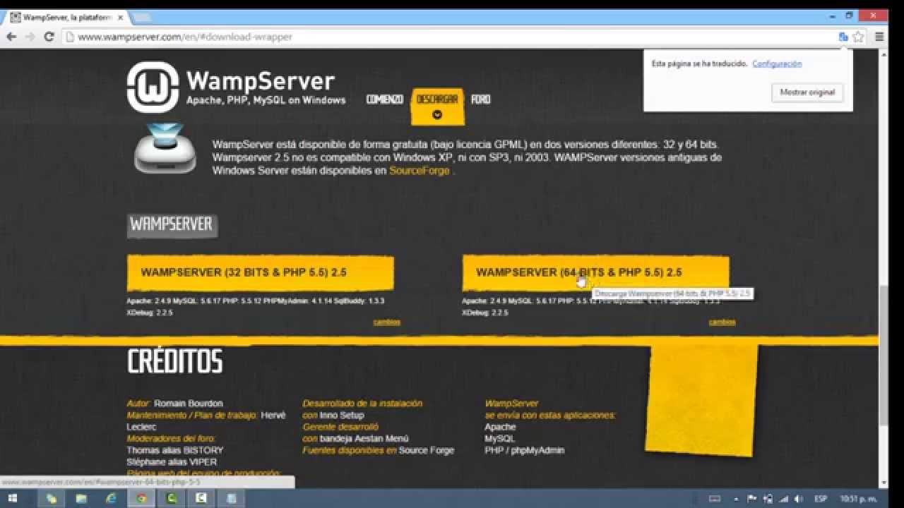 Instalar Wampserver En Windows 8 Youtube
