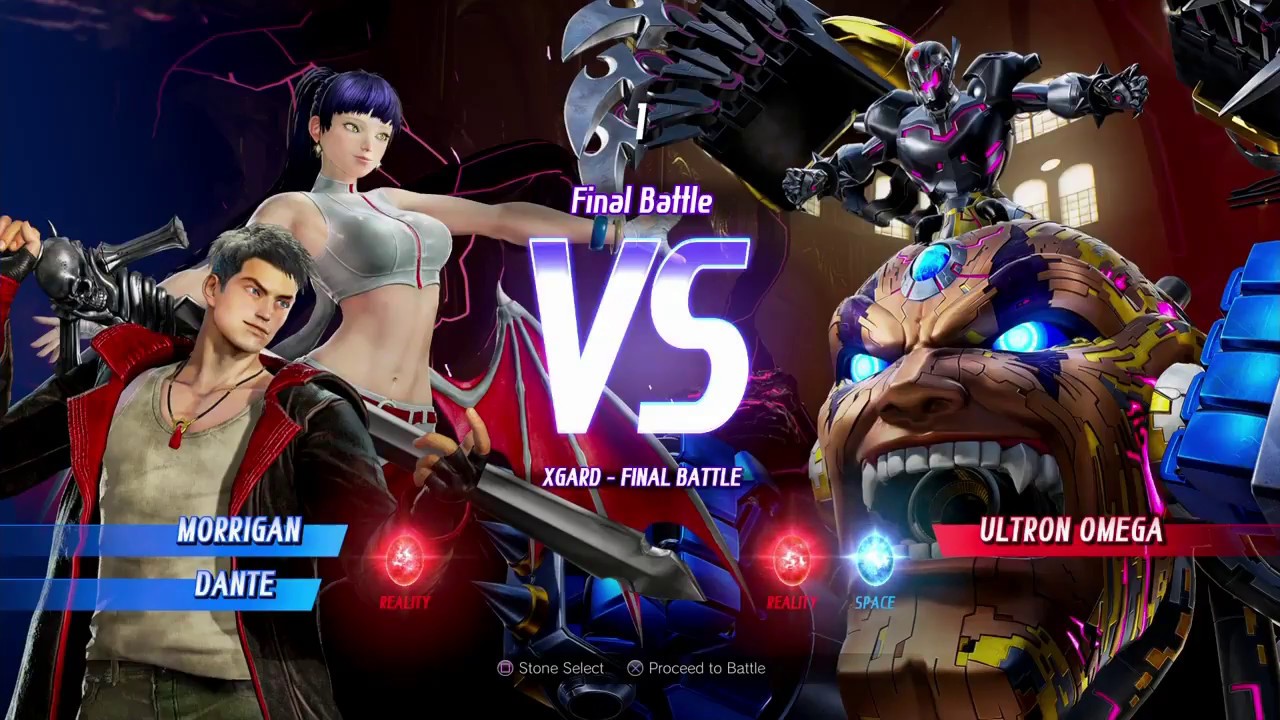 Marvel vs capcom Infinite Dante & Morrigan wave 1 Arcade mode - YouTube