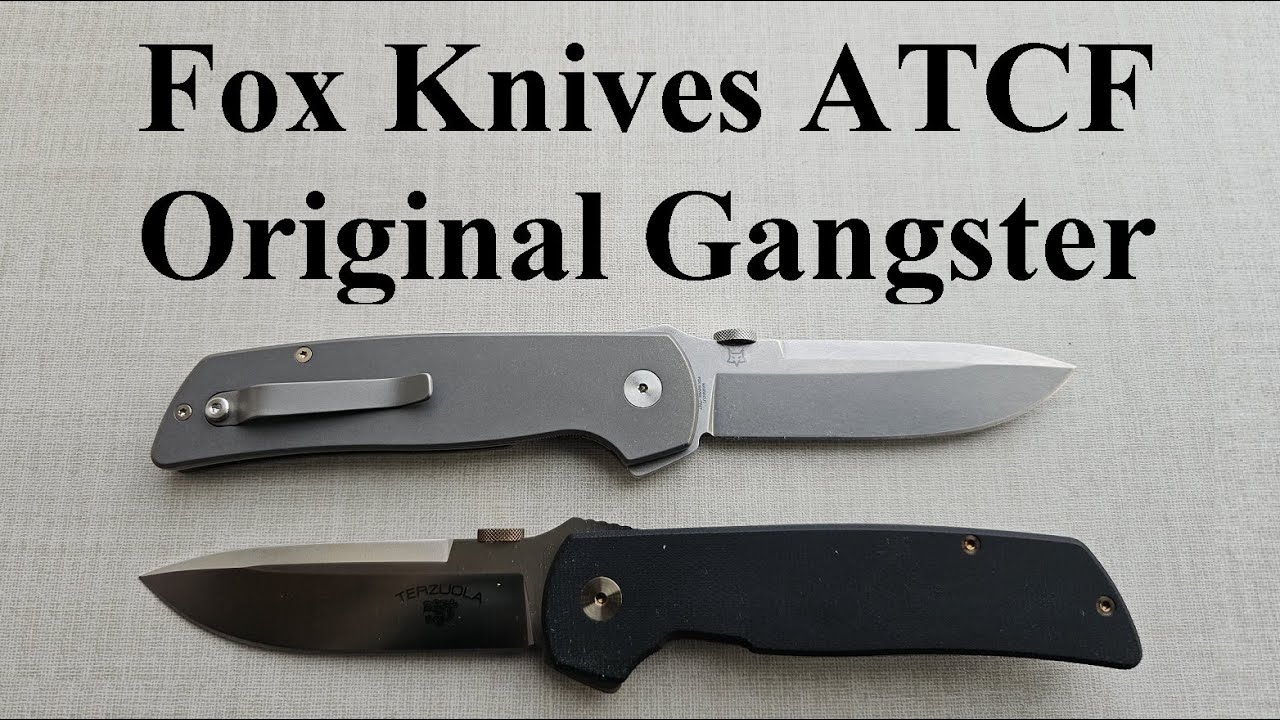 Fox Knives Terzuola ATCF Original Gangster - YouTube