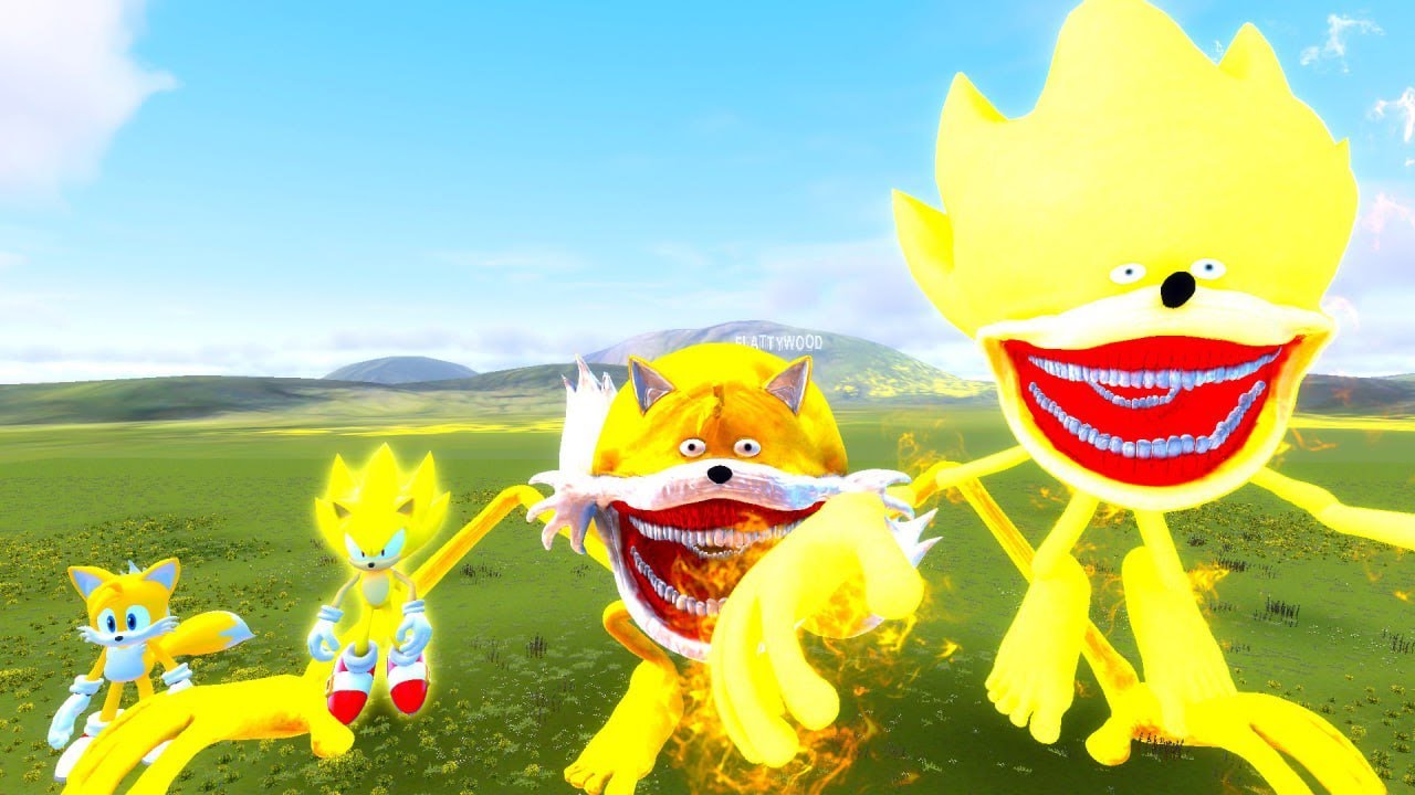 EVOLUTION OF TAILS TAPES In Garrys Mod! - YouTube