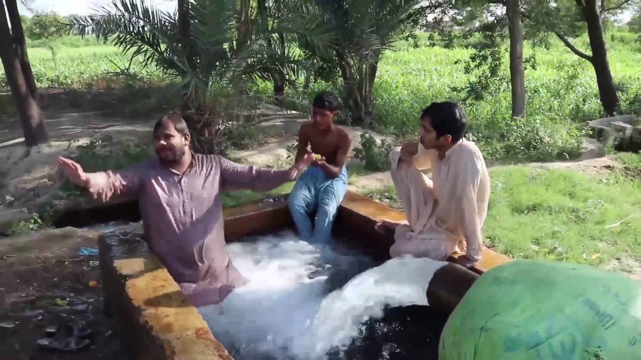 Tubewell Vlog | A Day in Village | Swimming, Fun & Masti with Friends ...
