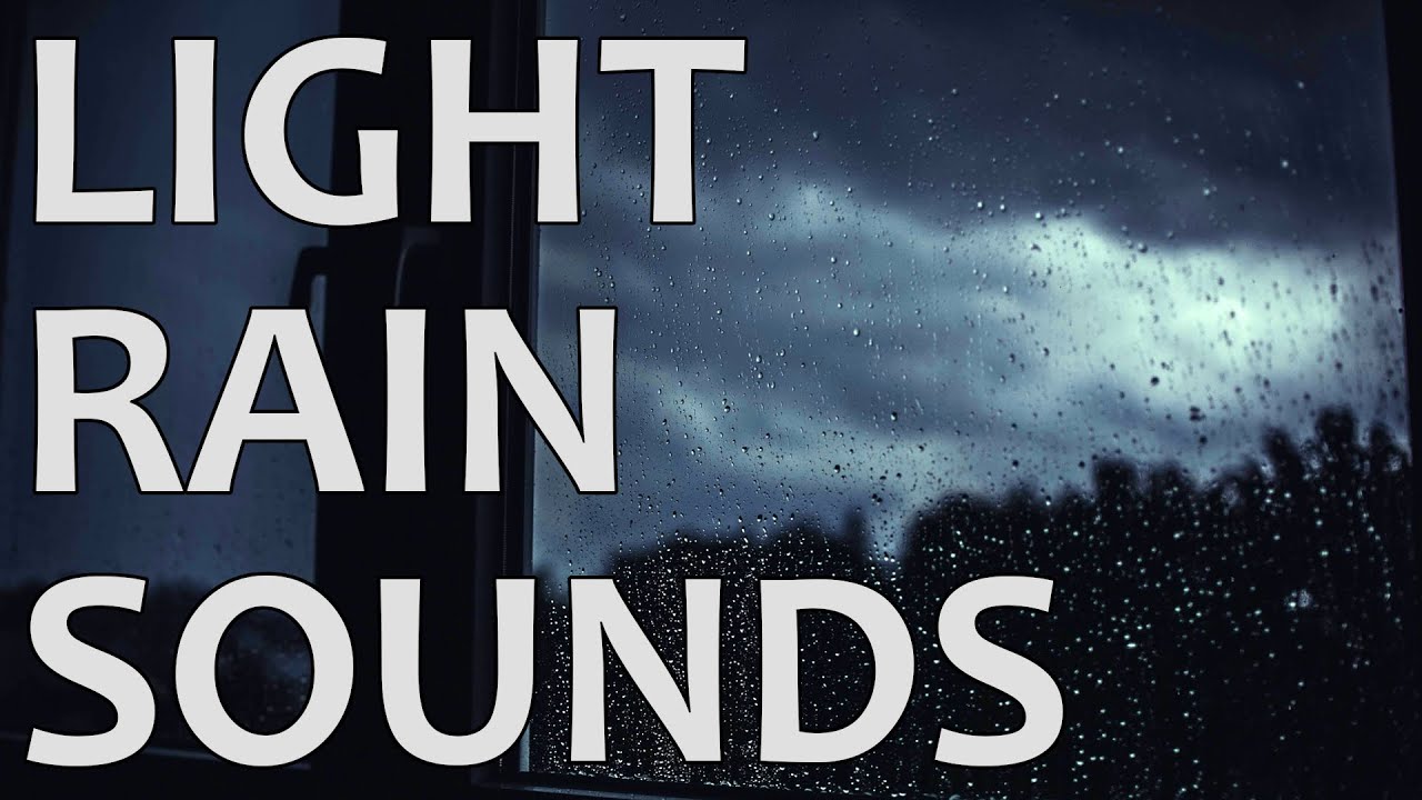 Light Rain Sounds: Concentration, Study, & Sleep, 7 Hours - YouTube