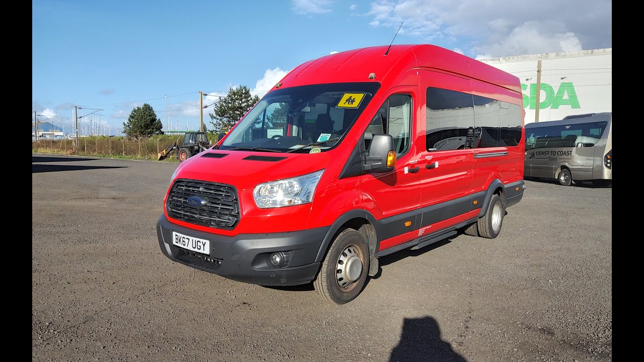 BK67 UGY - 2017 (17) Ford Transit 460 Trend - YouTube