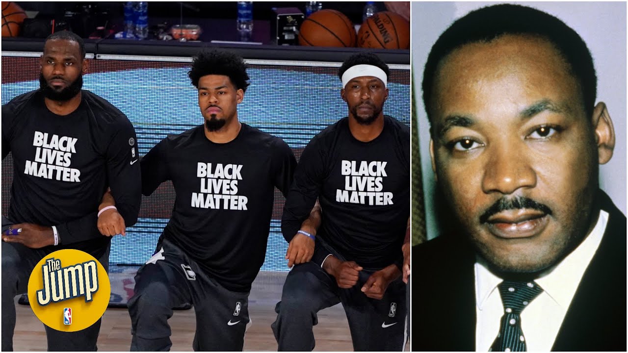 Celebrating Martin Luther King Jr.‘s impact on the NBA | The Jump - YouTube